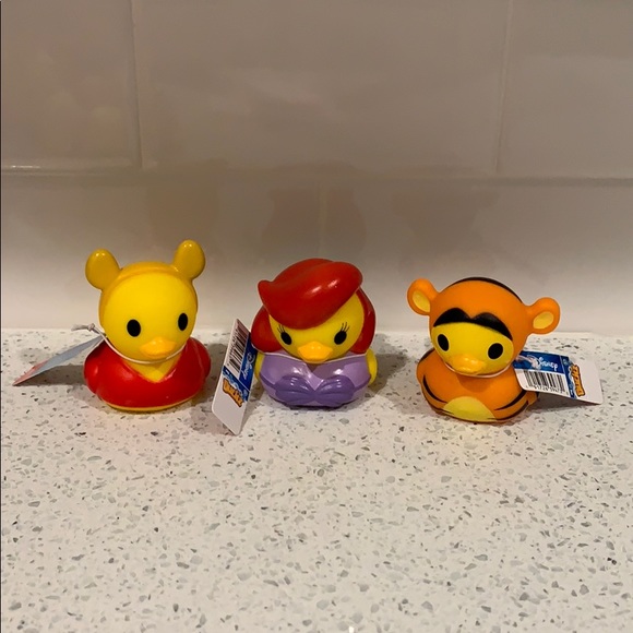 Disney | Bath | Set Of 3 Target Bullseye Disney Rubber Ducks | Poshmark